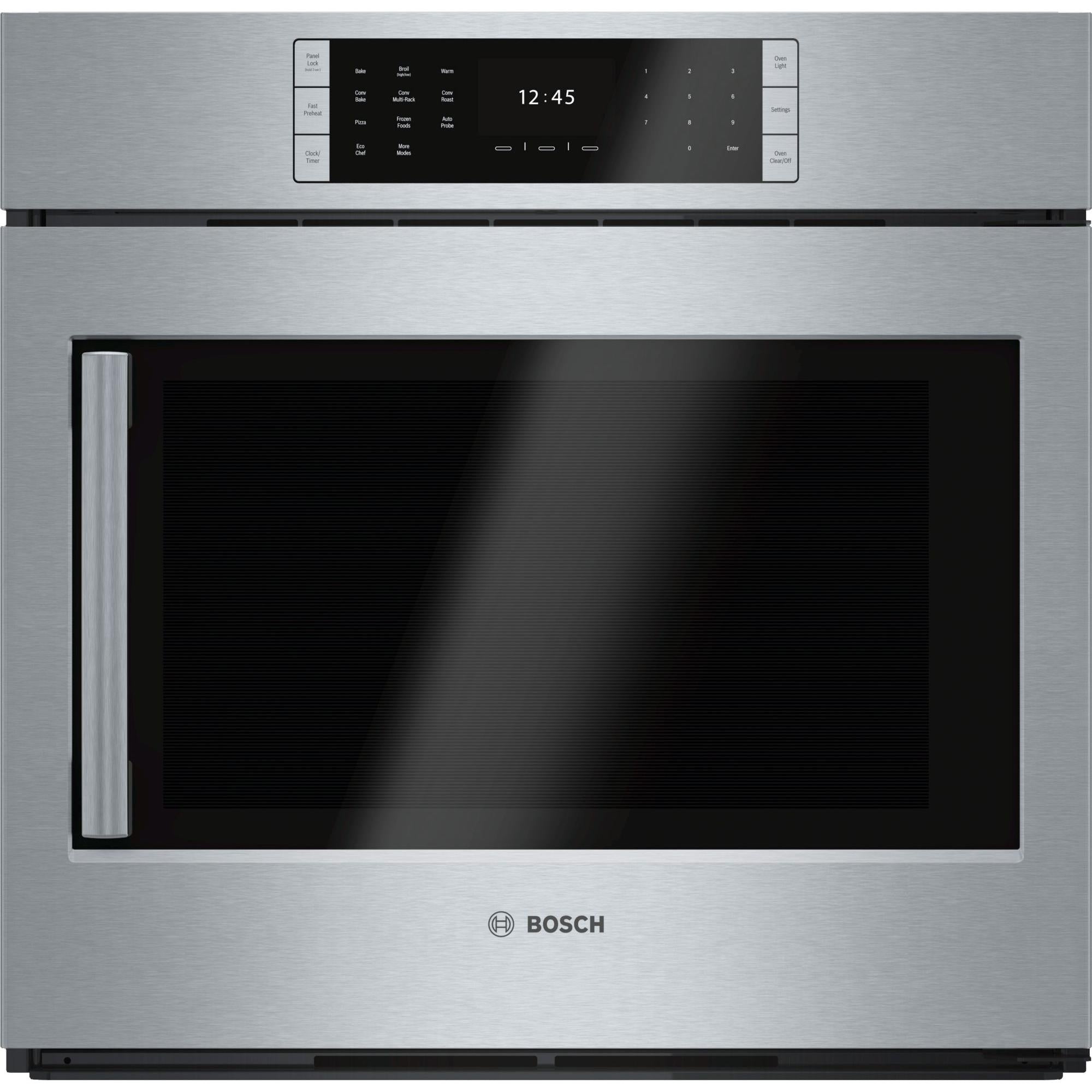 Bosch Four mural encastré simple de 30 po, 4,6 pi cu avec convection H