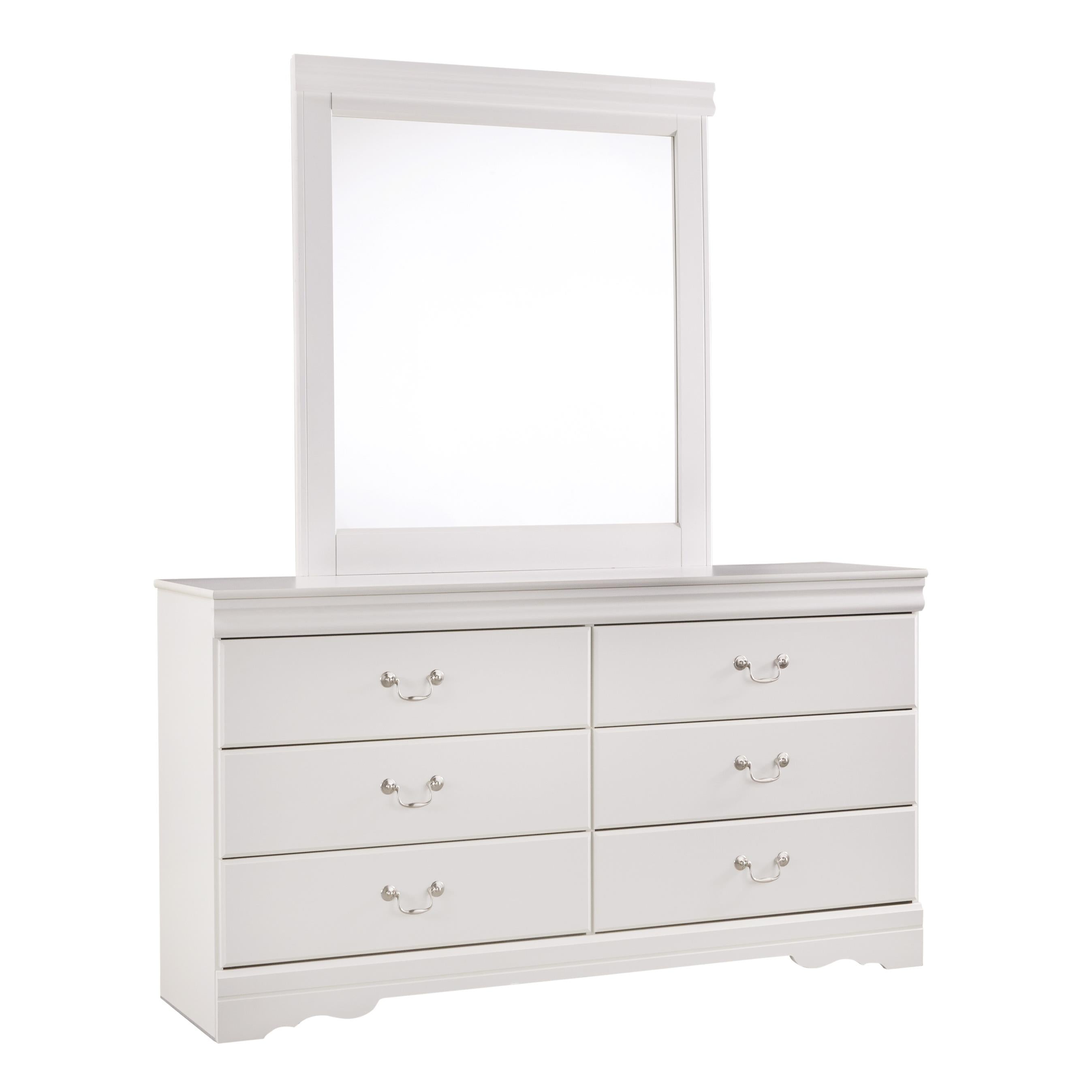 Signature Design by Ashley Commode avec miroir Anarasia à 6 tiroirs AS