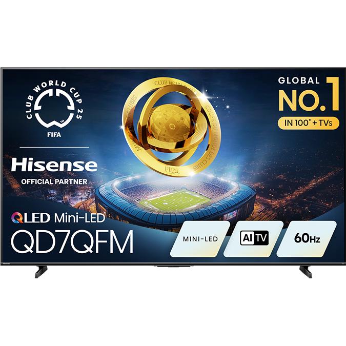 Hisense 55-inch Mini-LED QLED AI Smart TV - Fire TV 55QD7QFM