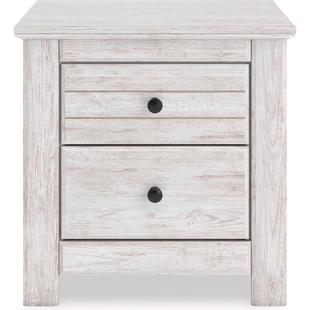 Signature Design by Ashley Makidern PCB1171-92 Two Drawer Night Stand