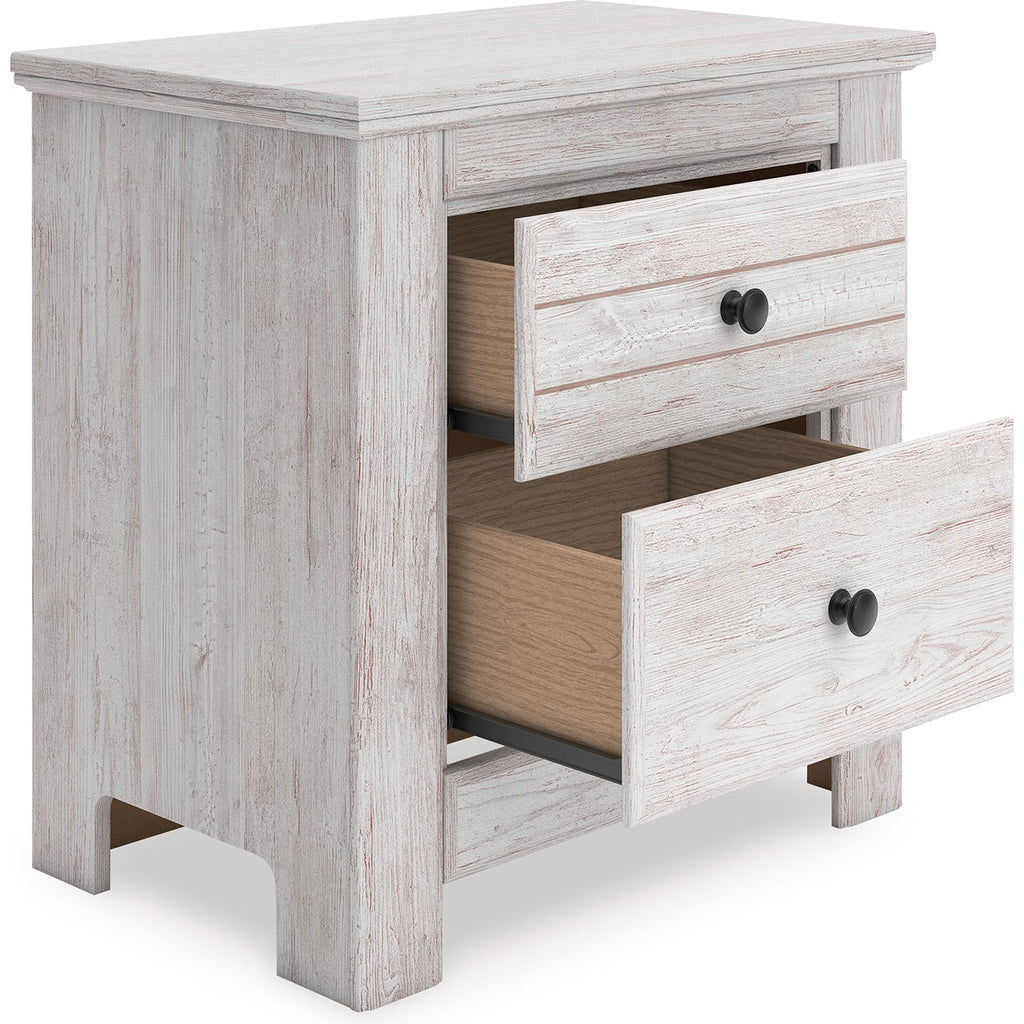 Signature Design by Ashley Makidern PCB1171-92 Two Drawer Night Stand