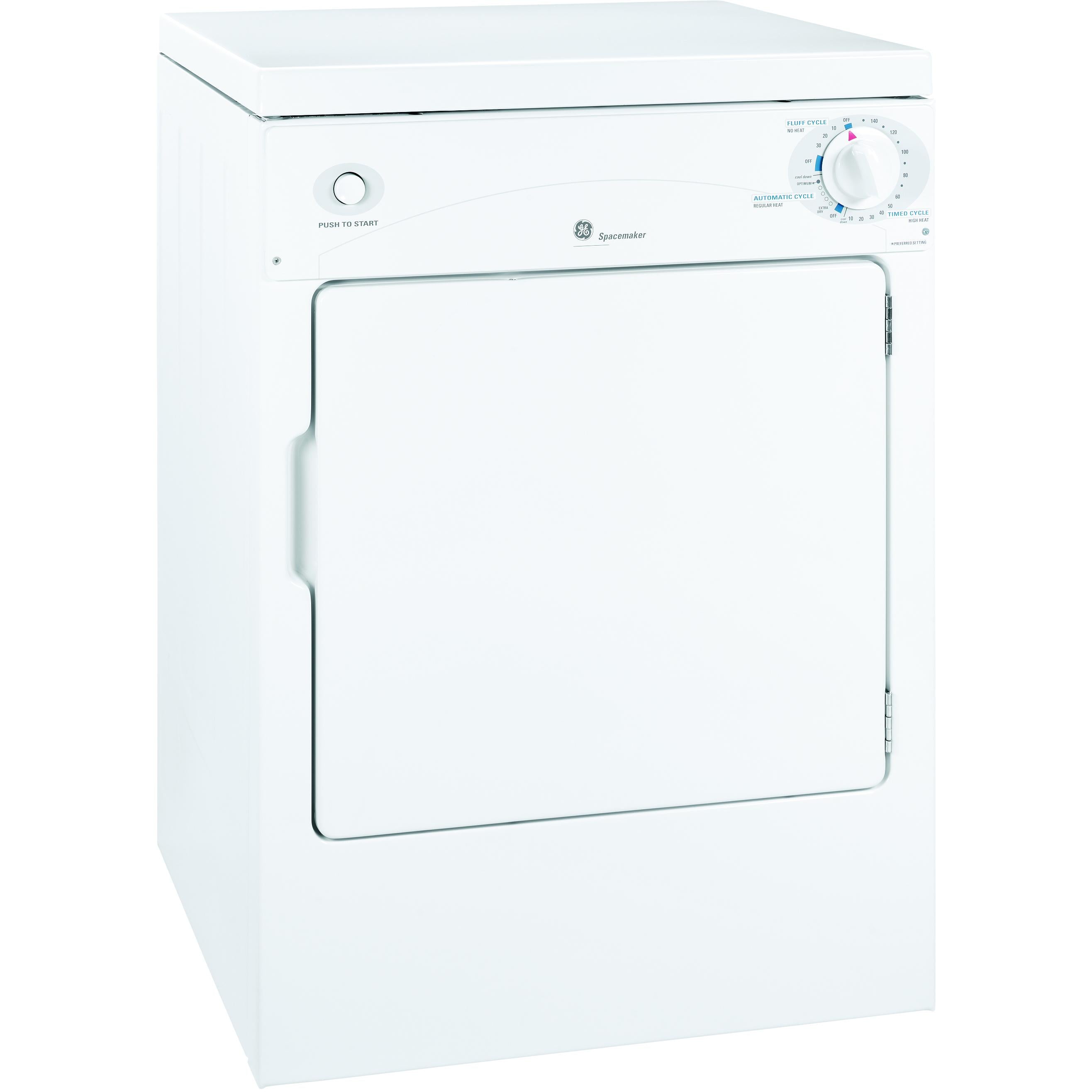 GE Sécheuse électrique de 3.6 pi cu PSKP333EBWW - 181297