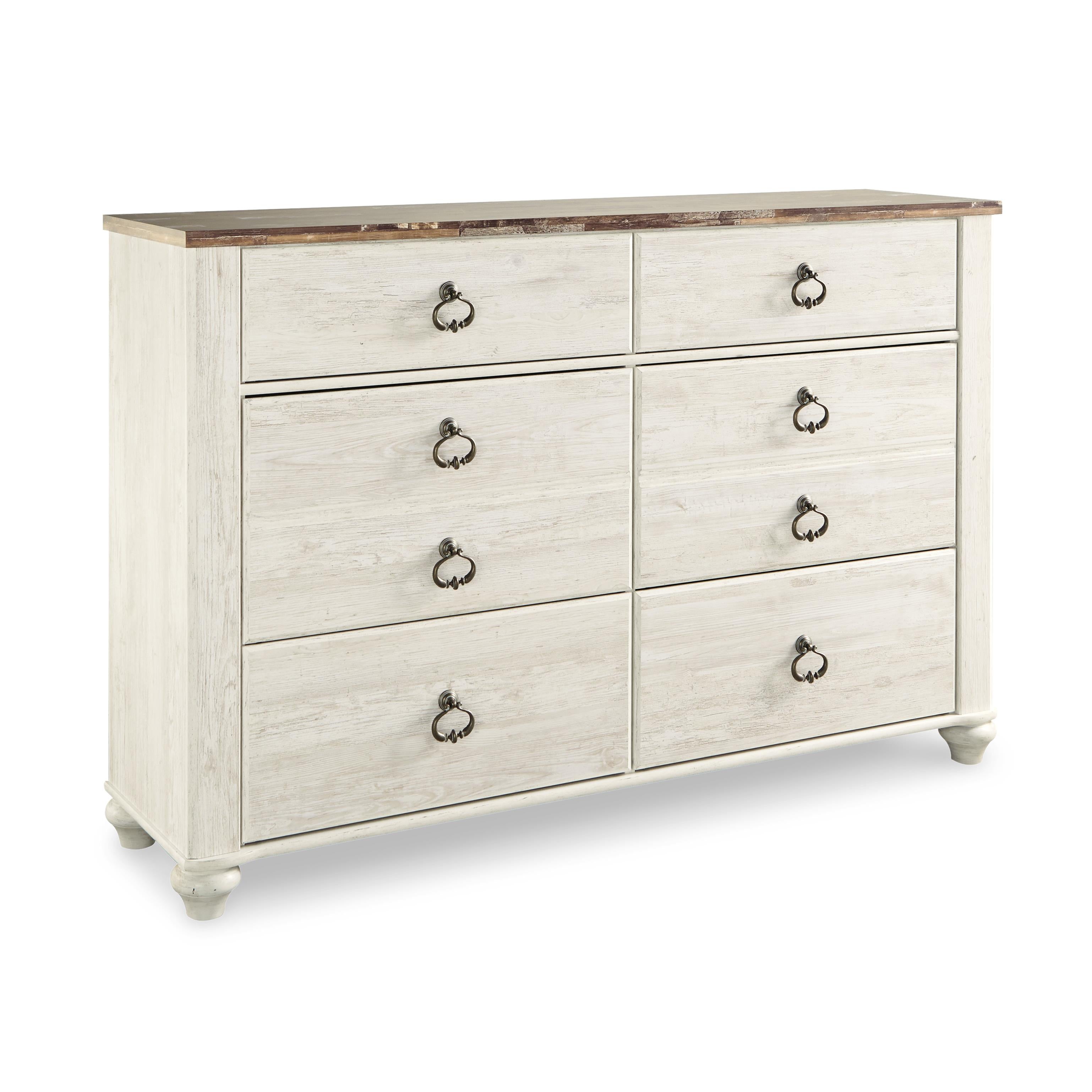 Signature Design by Ashley Commode Willowton à 6 tiroirs B267-31